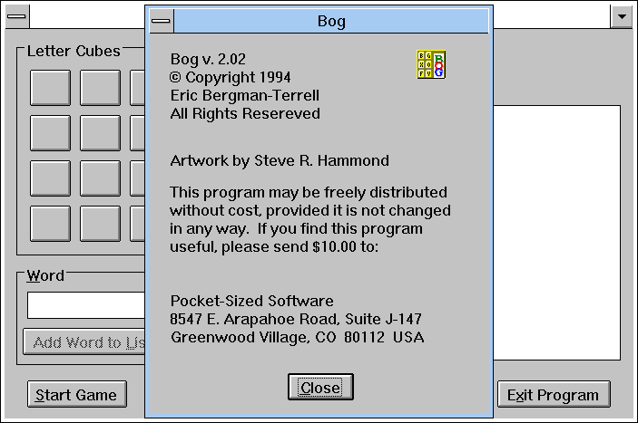 Bog (1994) - MobyGames