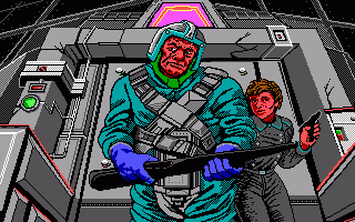 Screenshot of MechWarrior (DOS, 1989) - MobyGames