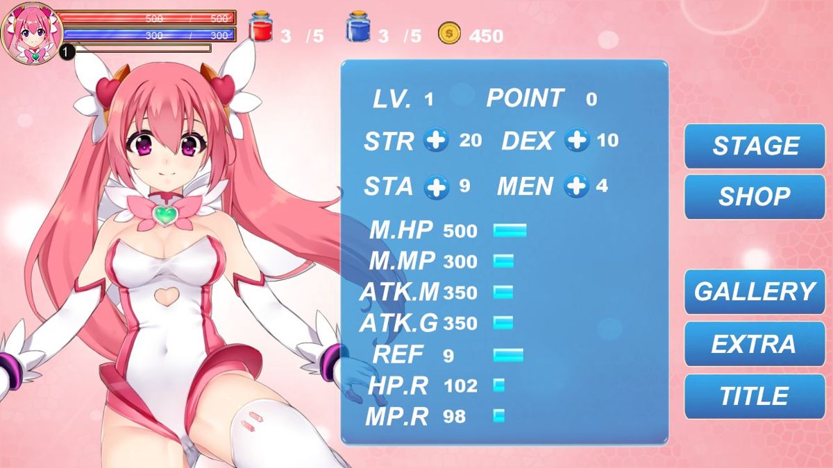Screenshot of Magical Angel Fairy Heart (Windows, 2020) - MobyGames
