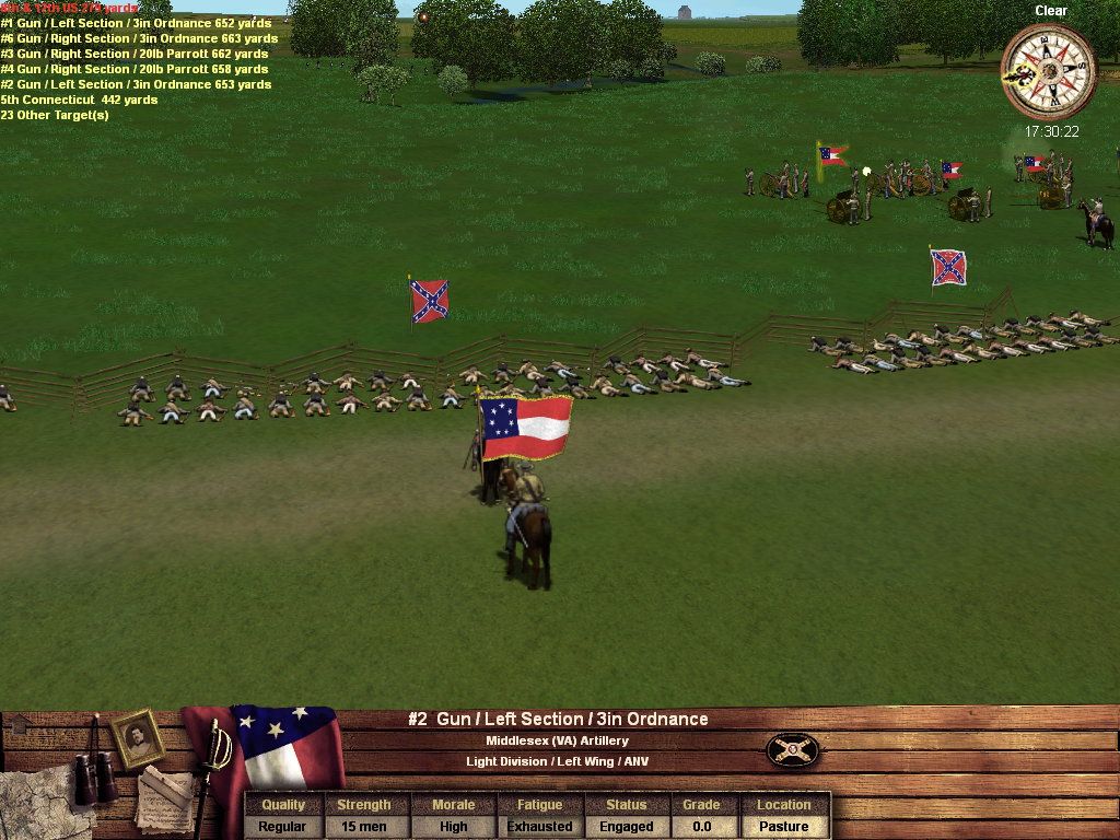 Screenshot of American Civil War: Take Command - Second Manassas ...