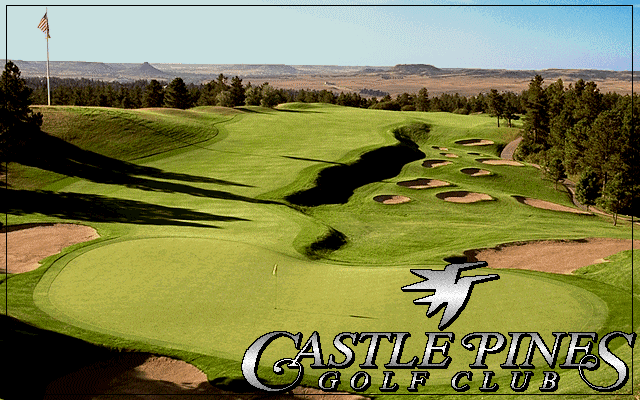 Screenshot of Links: Championship Course - Castle Pines Golf Club (DOS ...