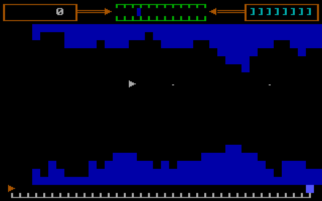 Screenshot of Attack On Altair (PC Booter, 1983) - MobyGames