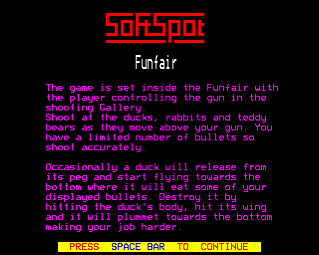 Funfair (1983) - MobyGames