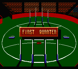 Screenshot of Aussie Rules Footy (NES, 1991) - MobyGames