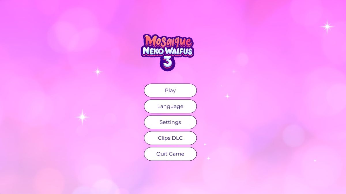 Screenshot of Mosaique Neko Waifus 3 (Windows, 2020) - MobyGames