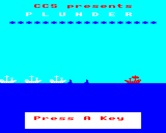 Plunder (1984) - MobyGames