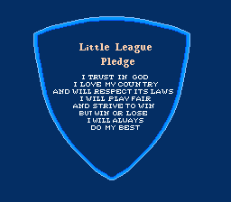 Screenshot of Little League Baseball Championship Series (NES, 1990 ...