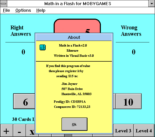 Math in a Flash (1994) - MobyGames