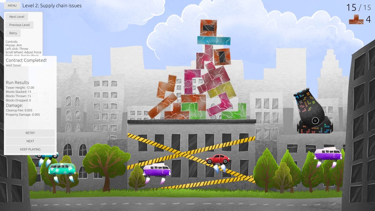 Tower Thrower screenshots - MobyGames