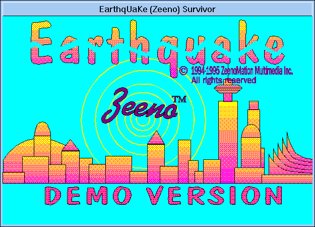 Earthquake Zeeno box covers - MobyGames