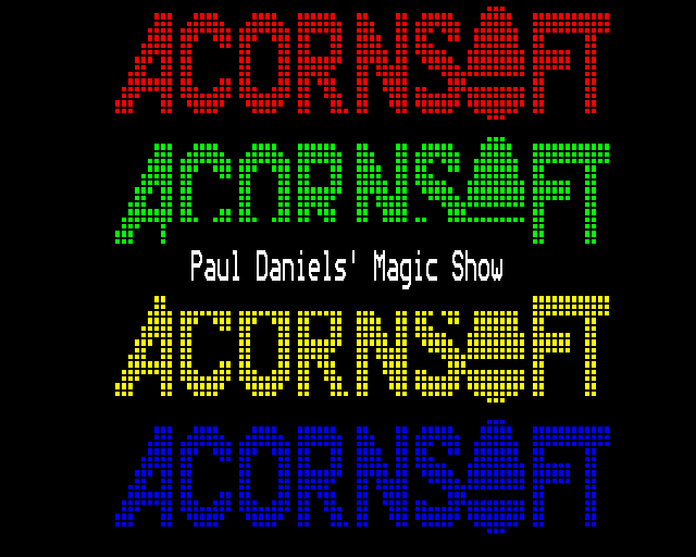 Paul Daniel's Magic Show box covers - MobyGames