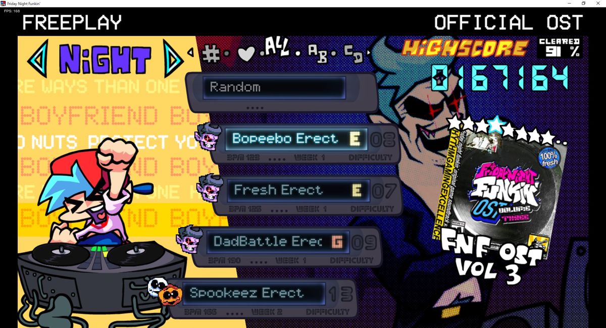 Screenshot of Friday Night Funkin' (Windows, 2020) - MobyGames