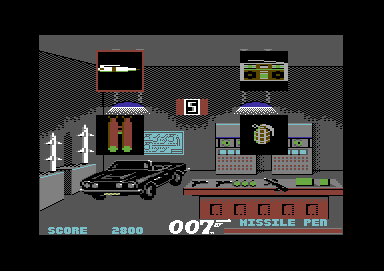 Screenshot of James Bond 007 in The Living Daylights: The Computer Game ...