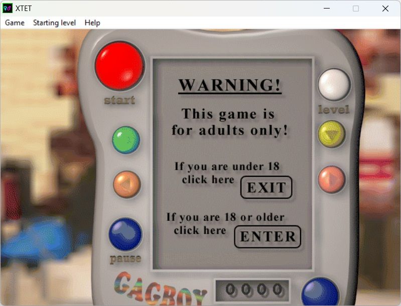 Gagboy (1997) - MobyGames