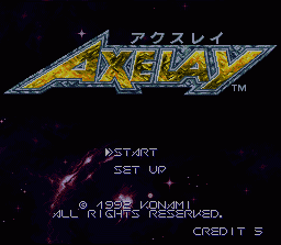 Screenshot of Axelay (SNES, 1992) - MobyGames
