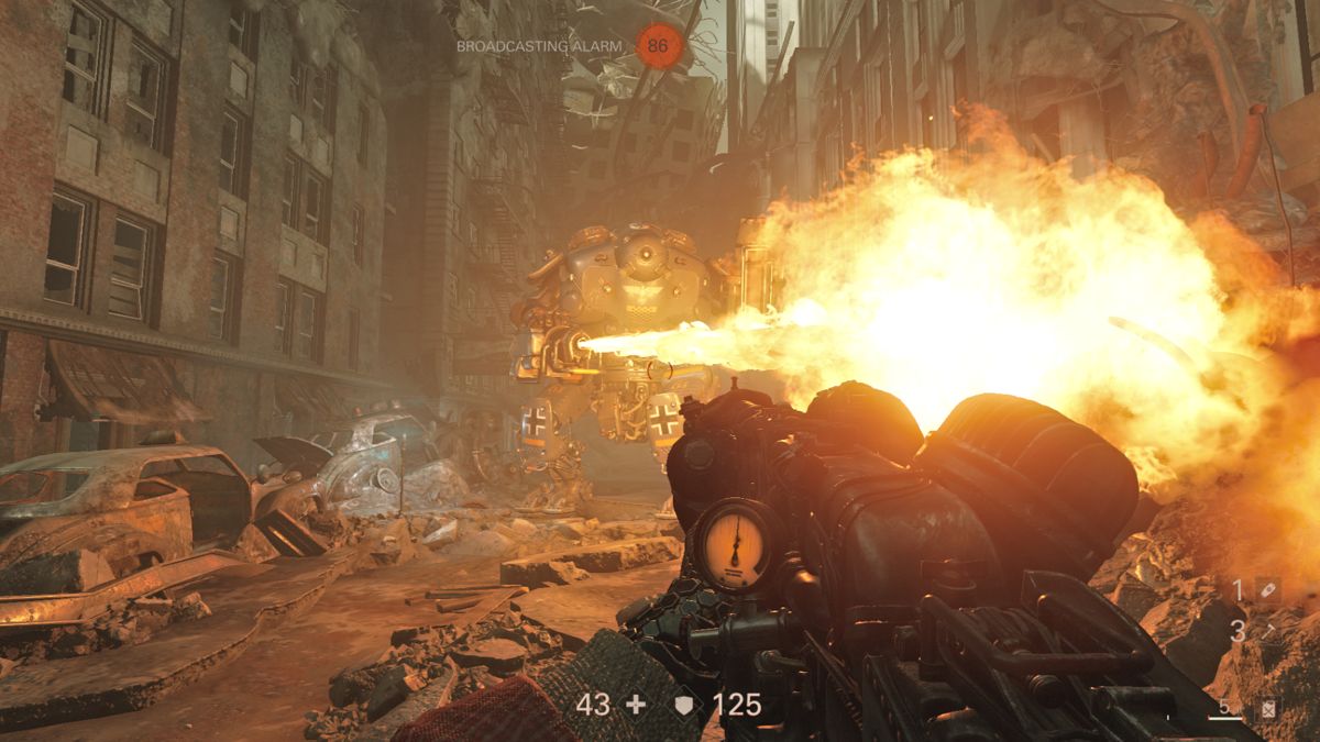 Screenshot of Wolfenstein II: The New Colossus (Xbox One, 2017) - MobyGames