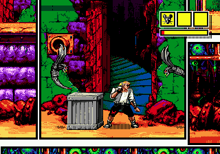 Screenshot of Comix Zone (Genesis, 1995) - MobyGames