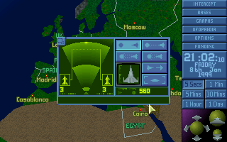 Screenshot of X-COM: UFO Defense (DOS, 1994) - MobyGames