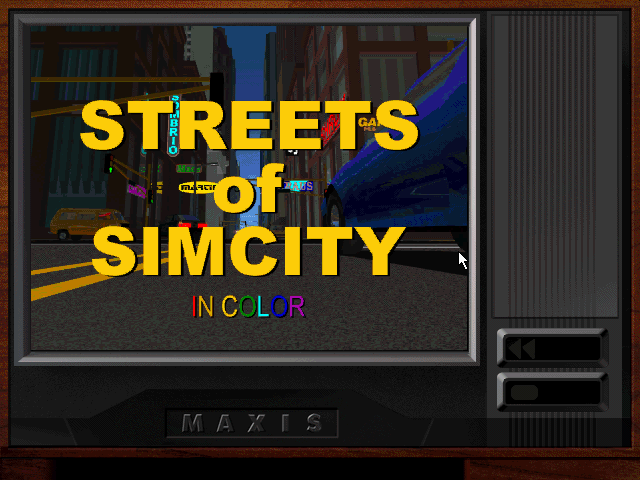 Screenshot of Streets of SimCity (Windows, 1997) - MobyGames