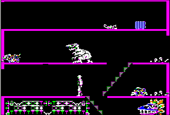 Screenshot of Aztec (Apple II, 1982) - MobyGames