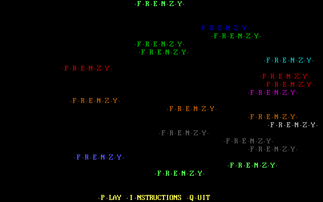 F·R·E·N·Z·Y (1992) - MobyGames