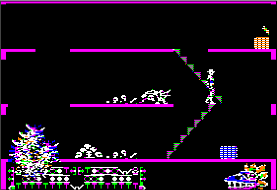 Screenshot of Aztec (Apple II, 1982) - MobyGames