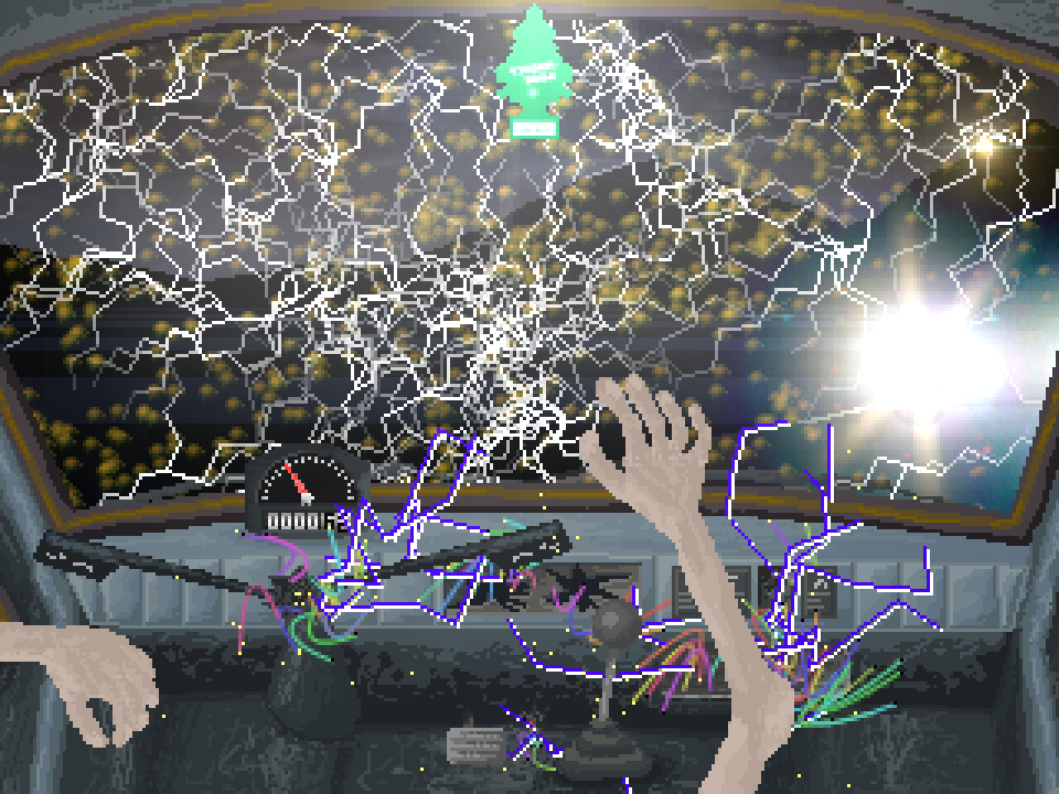 Screenshot of Night Rider Turbo (Browser, 2013) - MobyGames