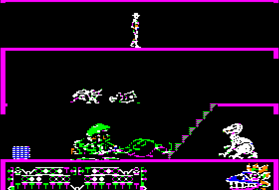 Screenshot of Aztec (Apple II, 1982) - MobyGames