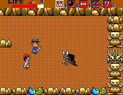 Screenshot of Aztec Adventure (SEGA Master System, 1987) - MobyGames