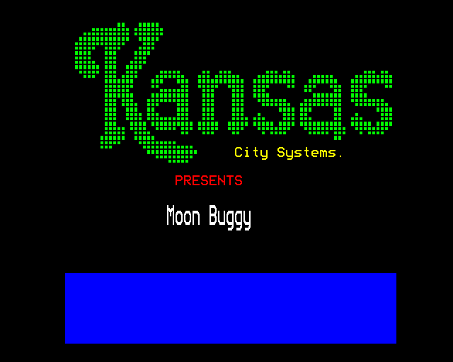 Moon Buggy (1985) - MobyGames