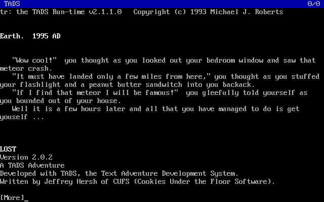 Lost (1993) - MobyGames