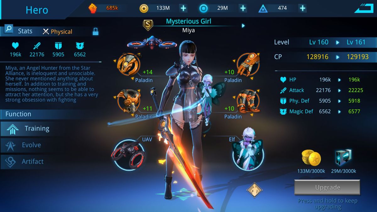 Angel Legion: DLC Chain Trace (Purple) screenshots - MobyGames