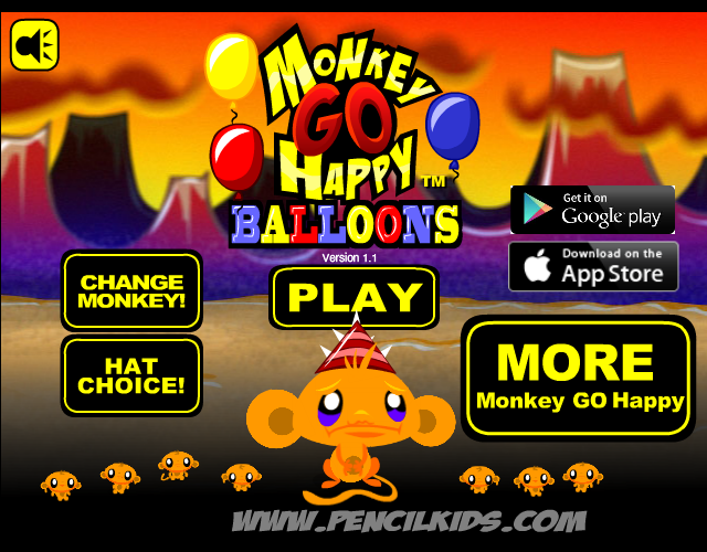 Monkey Go Happy: Balloons (2014) - MobyGames