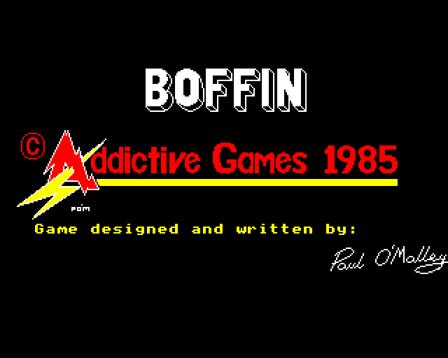 Boffin (1985) - MobyGames