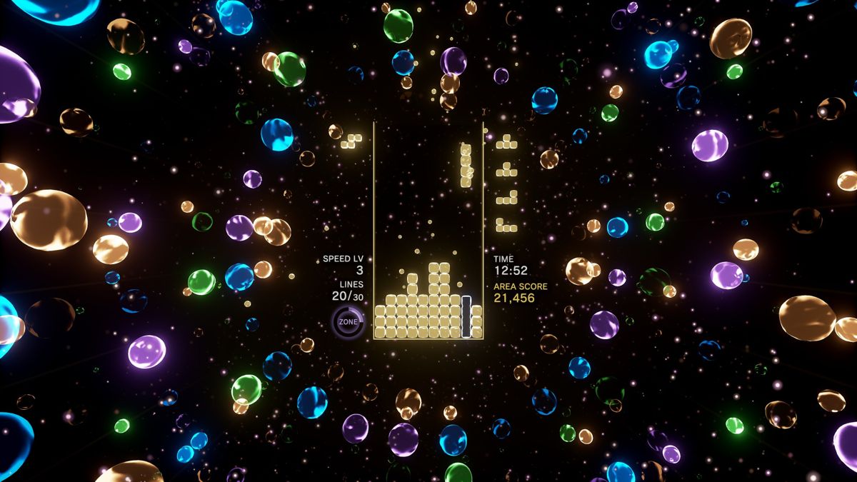 Screenshot of Tetris Effect (Windows, 2018) - MobyGames