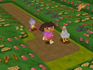 Screenshot of Dora the Explorer: Barnyard Buddies (PlayStation, 2003 ...