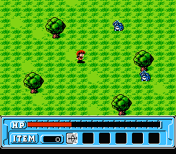 Screenshot of Faria: A World of Mystery & Danger! (NES, 1989) - MobyGames