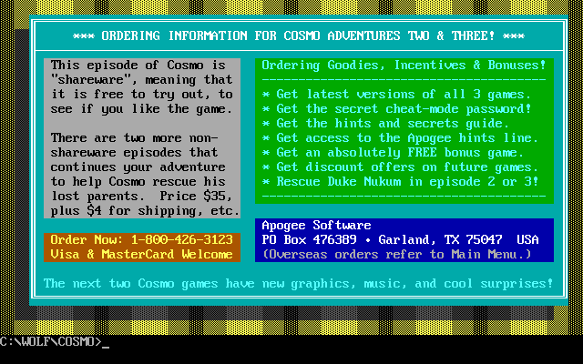 Screenshot of Cosmo's Cosmic Adventure (DOS, 1992) - MobyGames