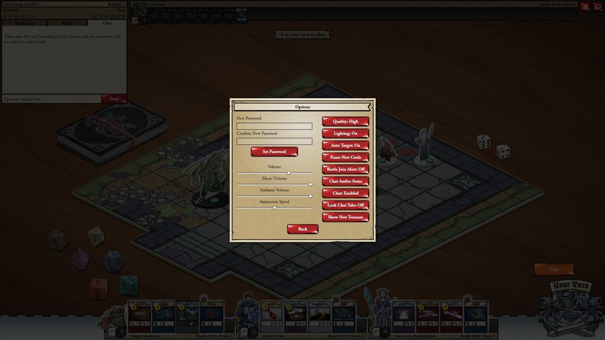 Screenshot of Card Hunter (Windows, 2013) - MobyGames