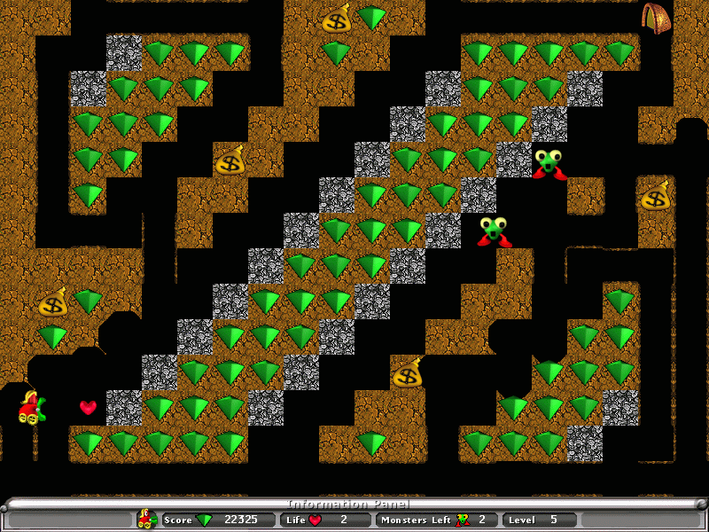 Screenshot of Double Digger (Windows, 2002) - MobyGames