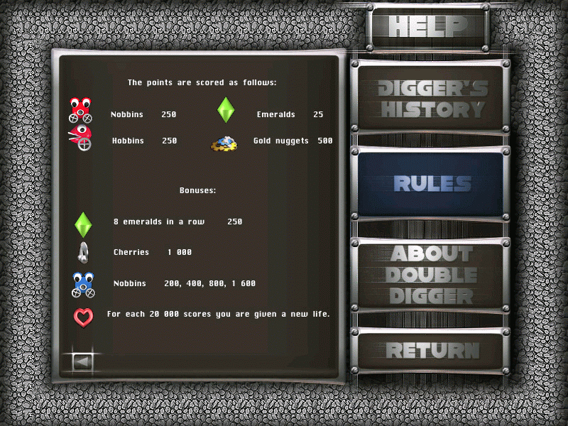Screenshot of Double Digger (Windows, 2002) - MobyGames