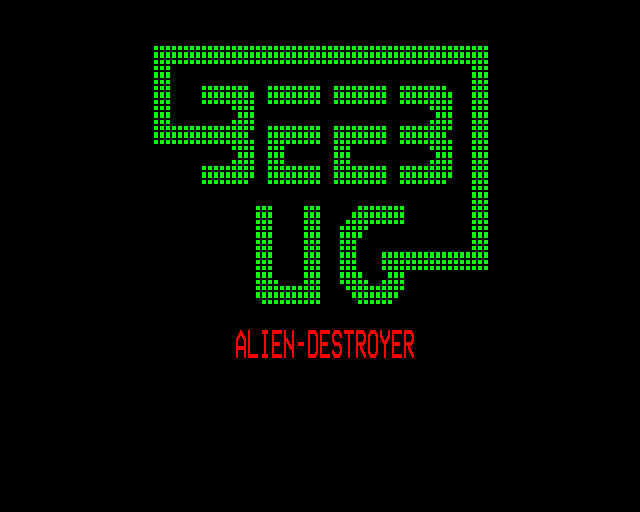 Alien Destroyer (1983) - MobyGames