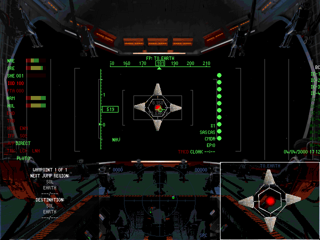 Screenshot of Battlecruiser 3000AD v2.0 (Windows, 1998) - MobyGames
