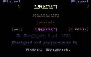 Uridium Plus & Paradroid: Competition Edition screenshots - MobyGames