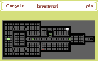 Screenshot of Paradroid (Commodore 64, 1985) - MobyGames