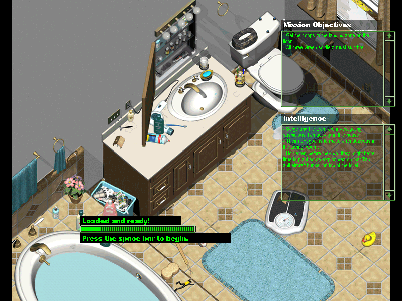 Screenshot of Army Men: Air Tactics (Windows, 2000) - MobyGames