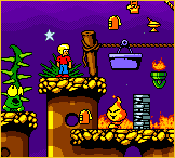 Screenshot of Commander Keen (Game Boy Color, 2001) - MobyGames