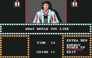 Screenshot of Double Dragon 3: The Rosetta Stone (Commodore 64, 1990) - MobyGames