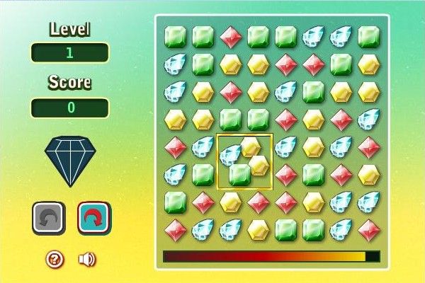 Screenshot of Gems Twist (Windows, 2008) - MobyGames