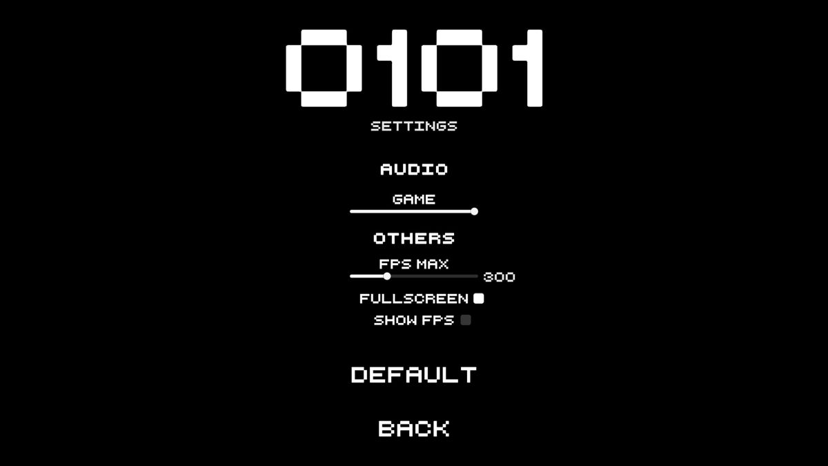 Screenshot of 0101 (Windows, 2024) - MobyGames